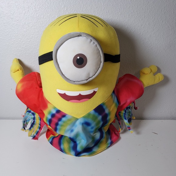 Minions | Toys | Stuart Minion Tie Dye Peace Plush 5 Toy Factory ...